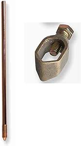 16mm Earth Rod and Cable Clamp : Amazon.co.uk: DIY & Tools