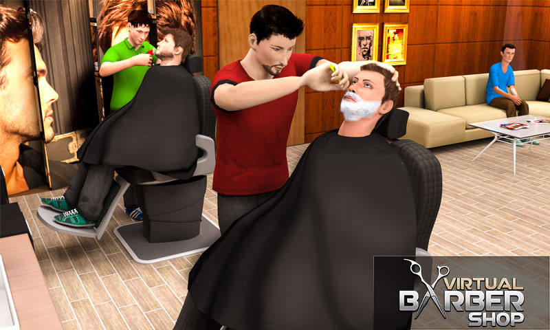 Virtual Barber Shop Hair Salon Beard Shave Games:Amazon.de:Appstore for ...