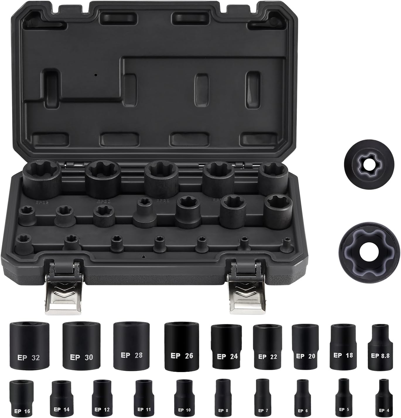 Amazon.com: Lisle 83100 External Torx Plus Socket Set, 9pc : Tools ...