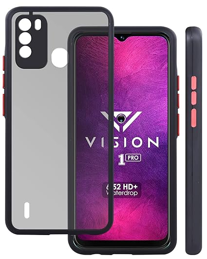 Jkobi Hard Crystal Camera Protection Smoke Back Cover Case for Itel ...