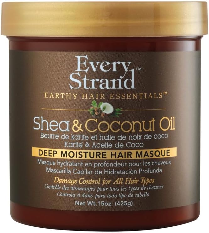 Amazon.com: Every Strand Shea and Coconut Oil Deep Hair Masque, 15 ...