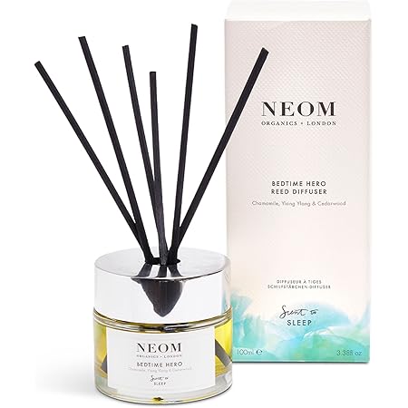 Amazon.com: NEOM Happiness Reed Diffuser, 3.38fl oz | Uplifting Scent ...
