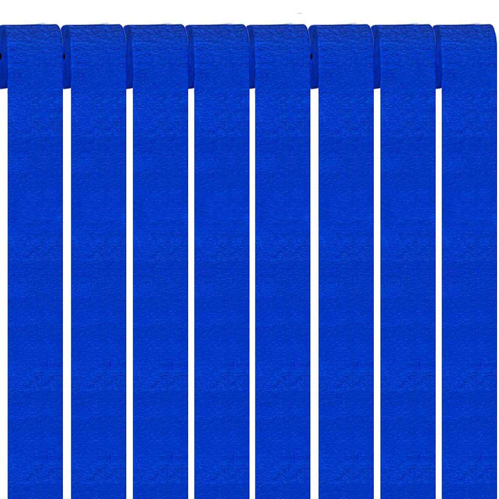 Amazon.com: ZOOYOO 81 Feet Dark Blue Party Streamers, 6 Rolls Dark Blue ...