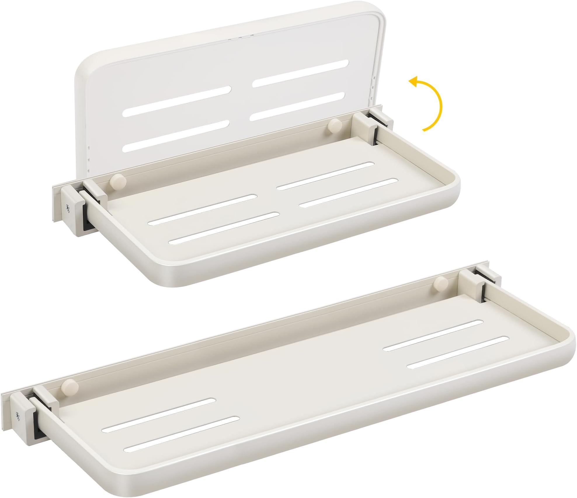 Amazon.com: RunNico 2 Sizes RV Aluminum Foldable Shelf, Wall-Mounted ...