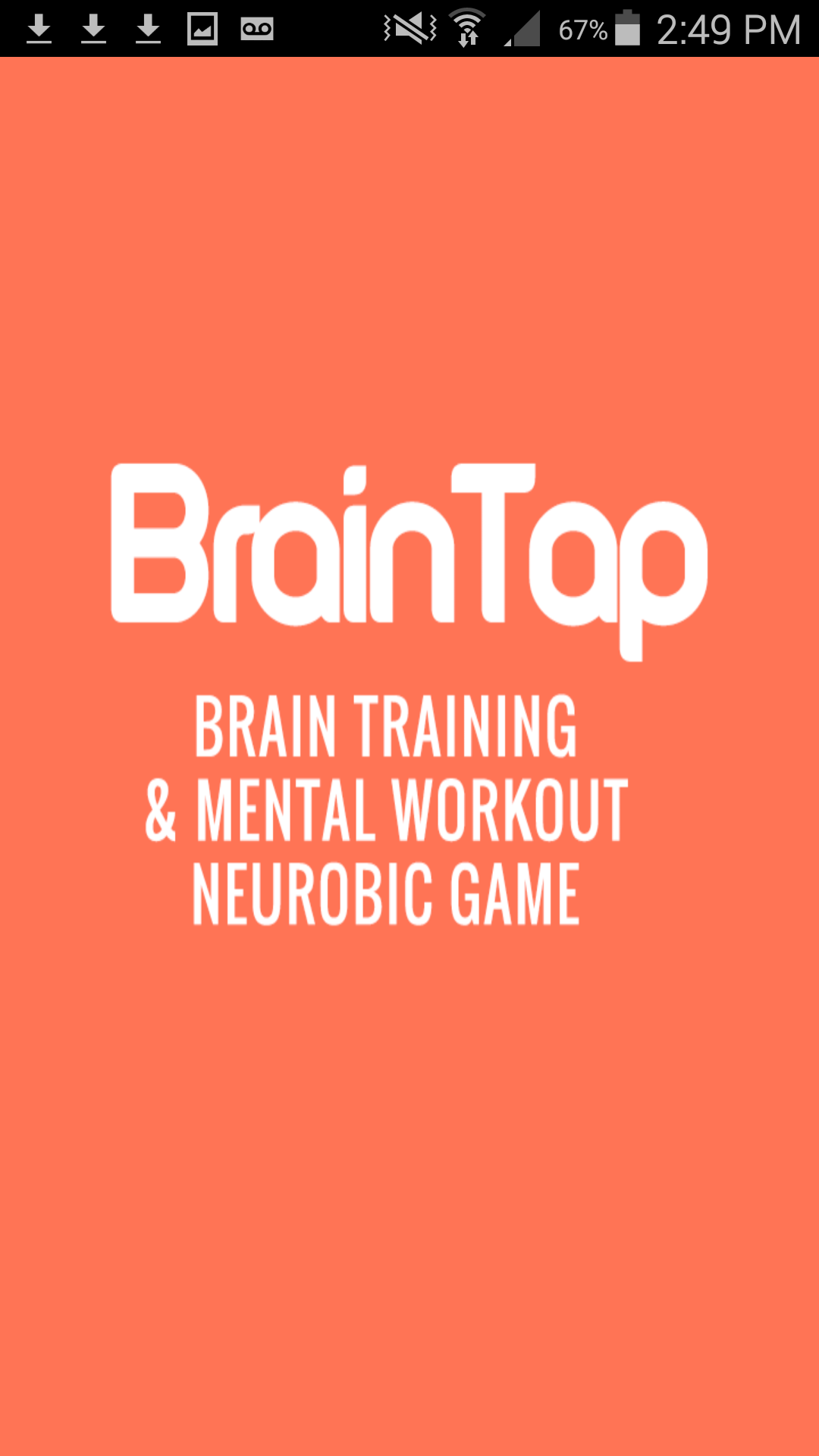 BrainTap Neurobic Brain Training And Mental Workout Game - App on ...