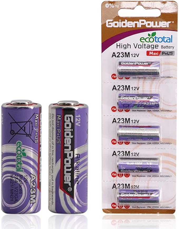 Amazon.com: Kitstar A23M 12V Alkaline Battery Maxi Plus Incredibly Safe ...