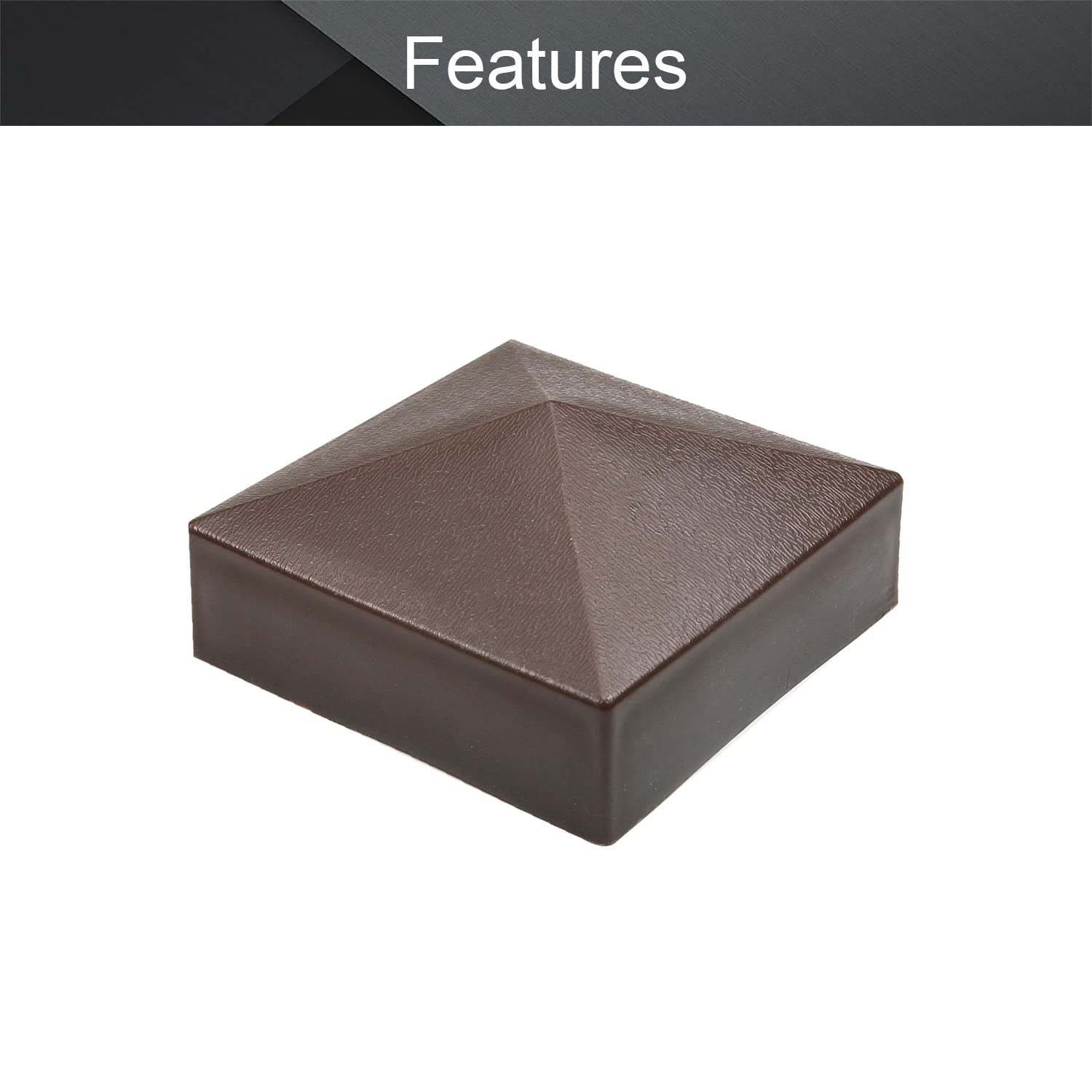 Plastic Fence Post Caps Veranda Plastic Post Cap Peak Products