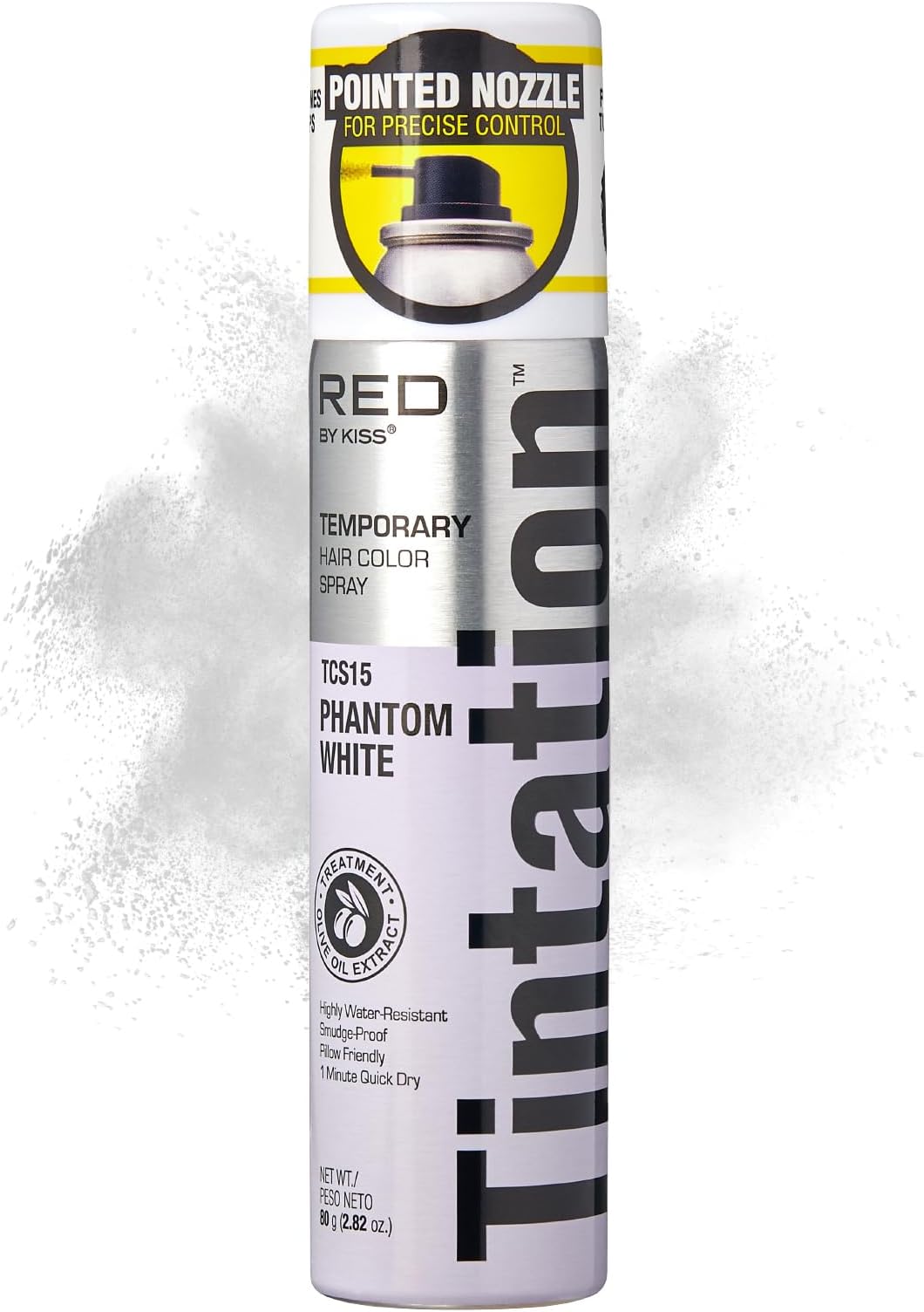 Amazon.com : Red by Kiss Tintation Temporary Hair Color Spray 2.82oz ...