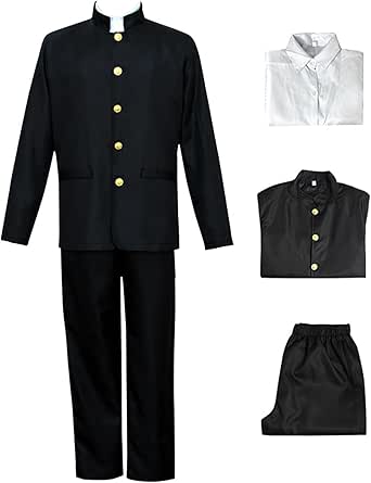 Amazon.com: SKAYWHUK Mob Psycho 100 Kageyama Shigeo Cosplay Costume ...