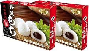 Royal Family Red Bean Flavour of Japanese Style Mochi Daifuku Sweet Rice Cake Desserts Snacks 6 ...