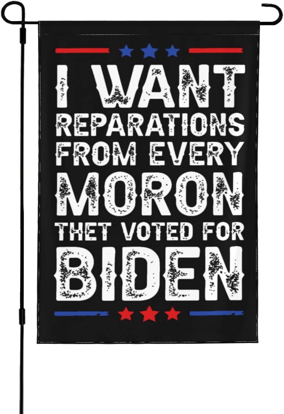 Amazon.com : 12x18 Inch F K Biden Garden Flag Double Sided I Want ...