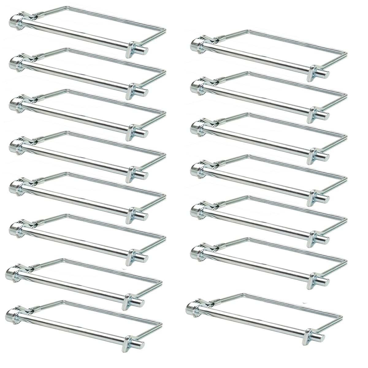 Snapklik.com : 15 PCS 1/4" X 3" Inch Heavy Duty PTO Pin Assortment Kit ...