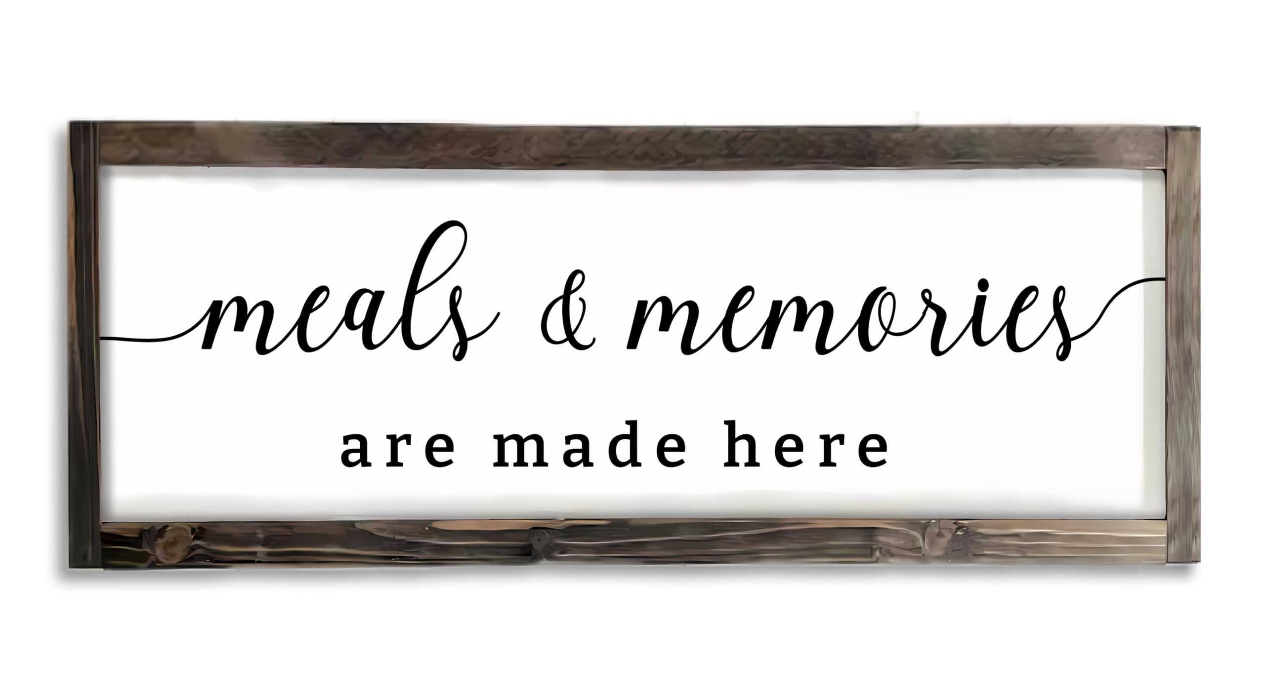 Amazon.com: Dazingart Farmhouse Kitchen Wall Decor,Meals and Memories ...
