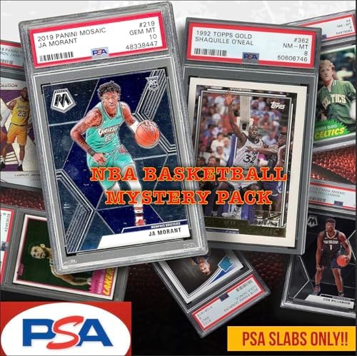 Basketball PSA Only Graded 7+ Guaranteed Mystery Hot Pack Bundle - 5 ...