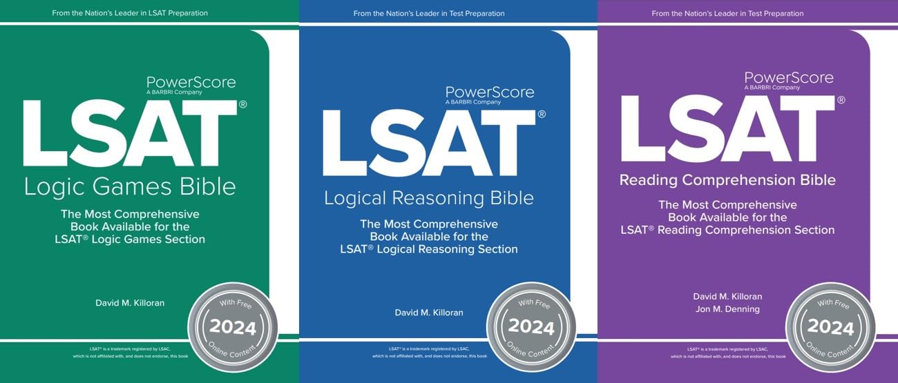 LSAT Bible Trilogy 2024 : Amazon.in: Books