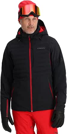 Amazon.com: Spyder Men's Pinnacle Insulated Ski Jacket : Clothing ...