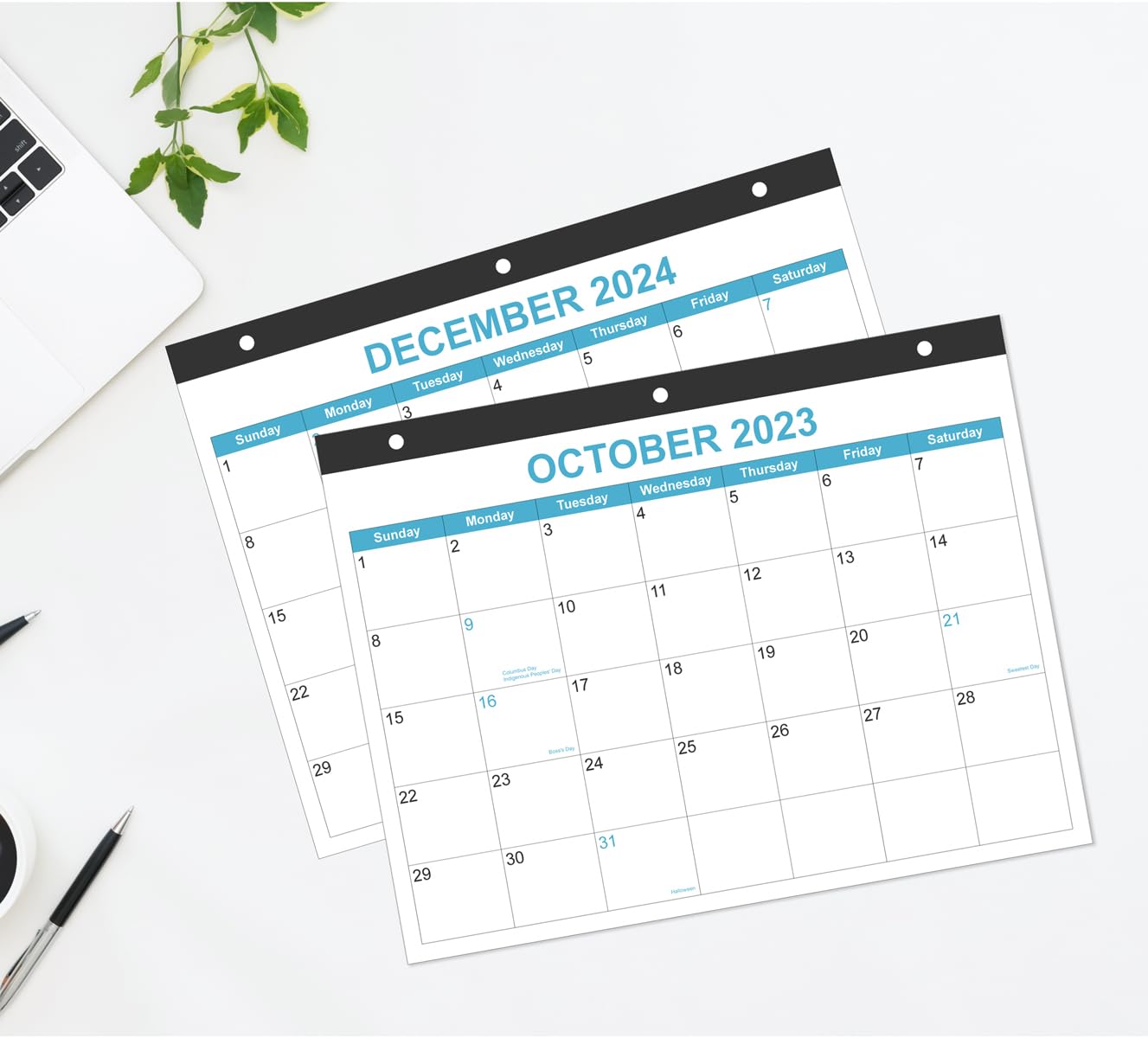 Snapklik.com : 2025-2026 Calendar For 3 Ring Binder - Desk Calendar ...
