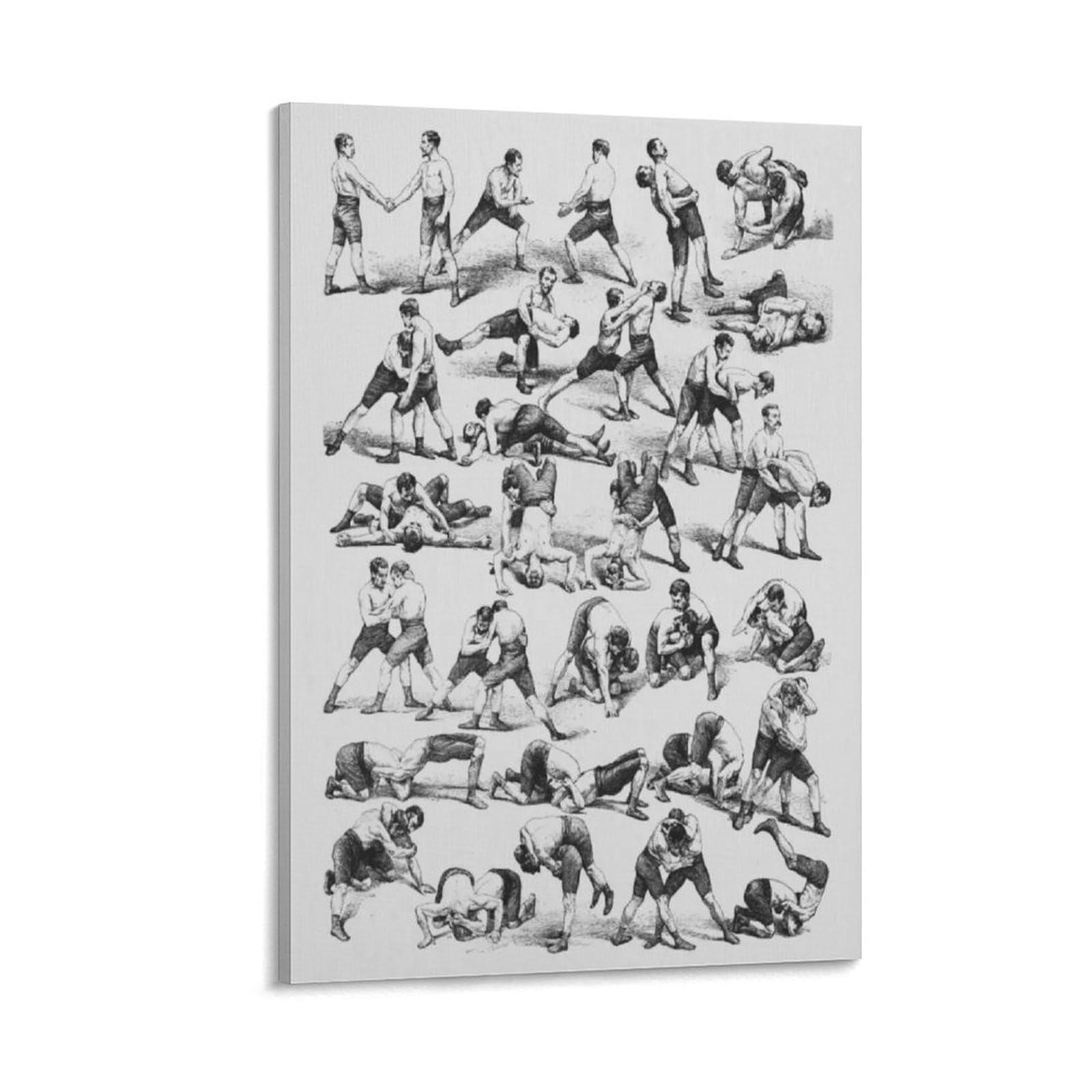 Wrestling Moves Chart