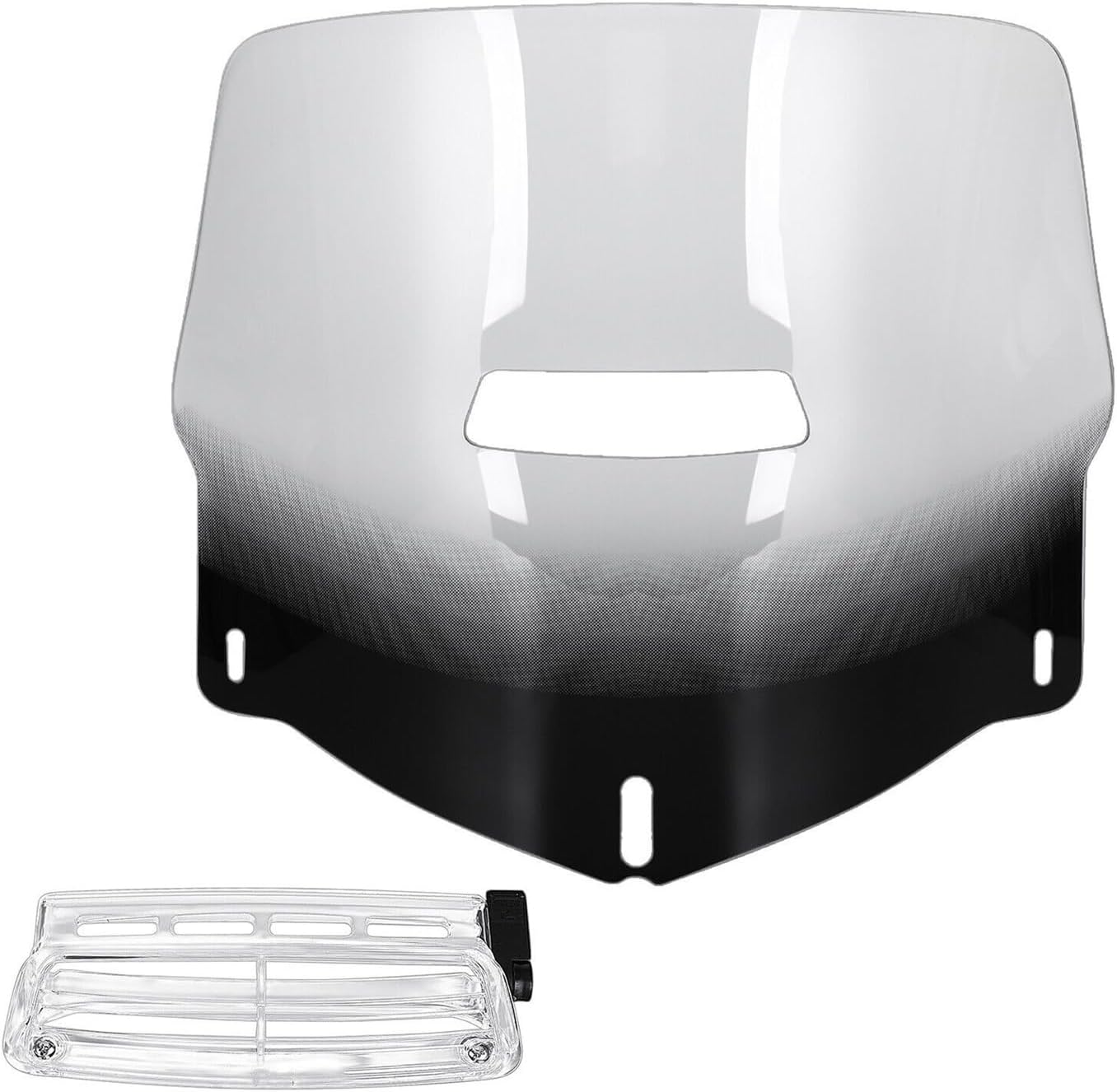 Motorcycle Front Windscreen Windshield Protection ABS Plastic Wind ...