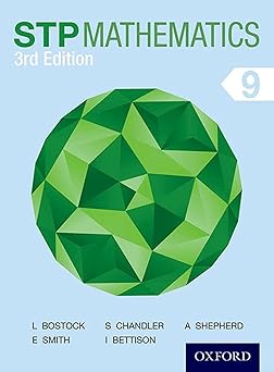 STP Mathematics 9 Student Book (STP Maths): Amazon.co.uk: Chandler, Sue ...