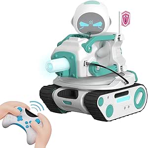 Amazon.com: Panxer - RC Battle Tank Compatible with Eilik Robots Blue ...