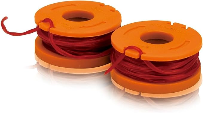 Worx Spool & Line to Fit All 20 V Cordless Grass Trimmer, Set of 2, Set ...
