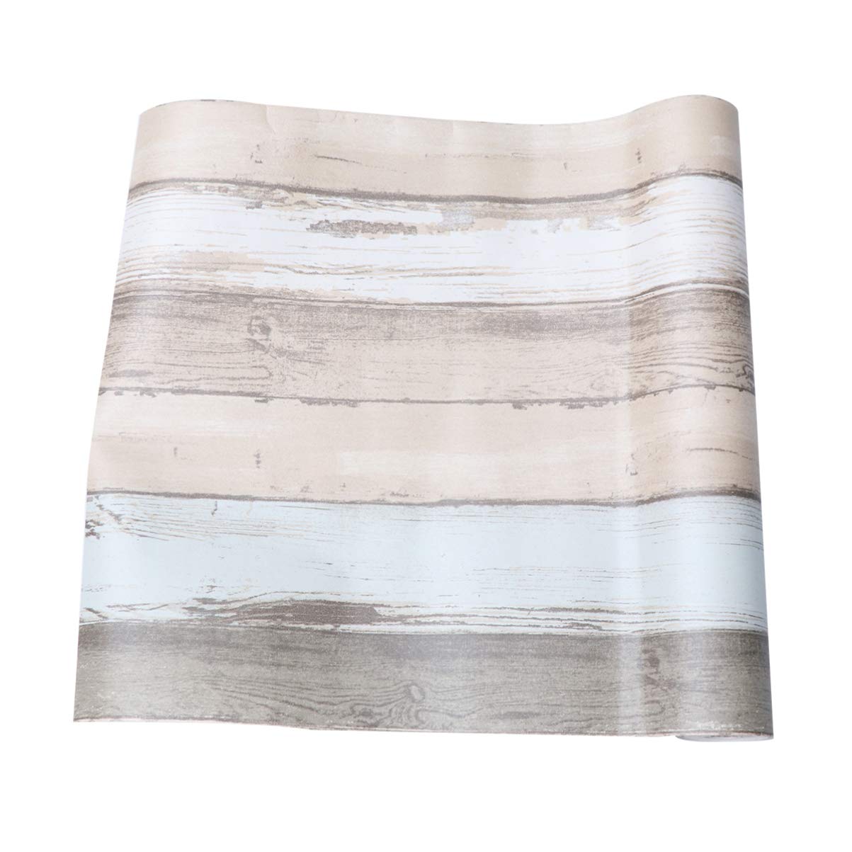 LIOOBO Vintage Decor 3D Wall Panels Wallpaper Wood Look Decorative ...