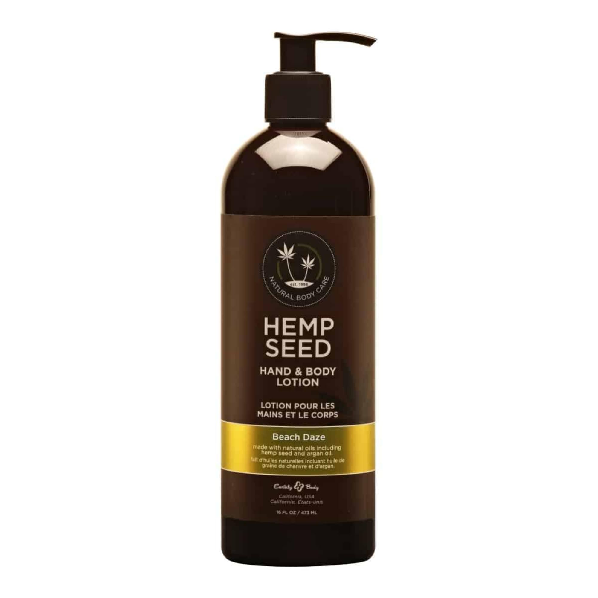 Amazon.com: Hemp Seed Hand & Body Lotion, Beach Daze Scent - 16 oz ...
