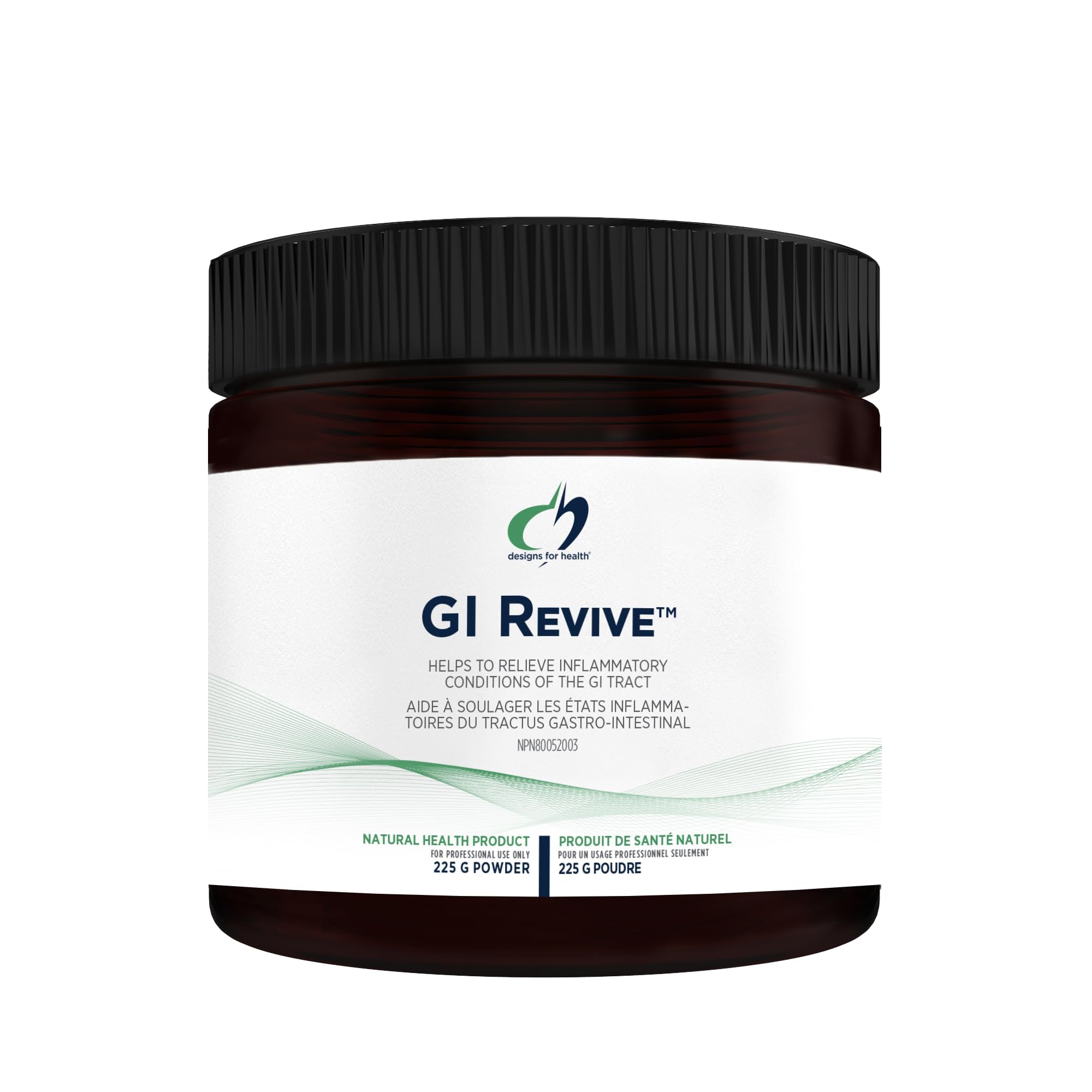 Designs for Health GI Revive Powder - Gut Health with Slippery Elm, Cat ...