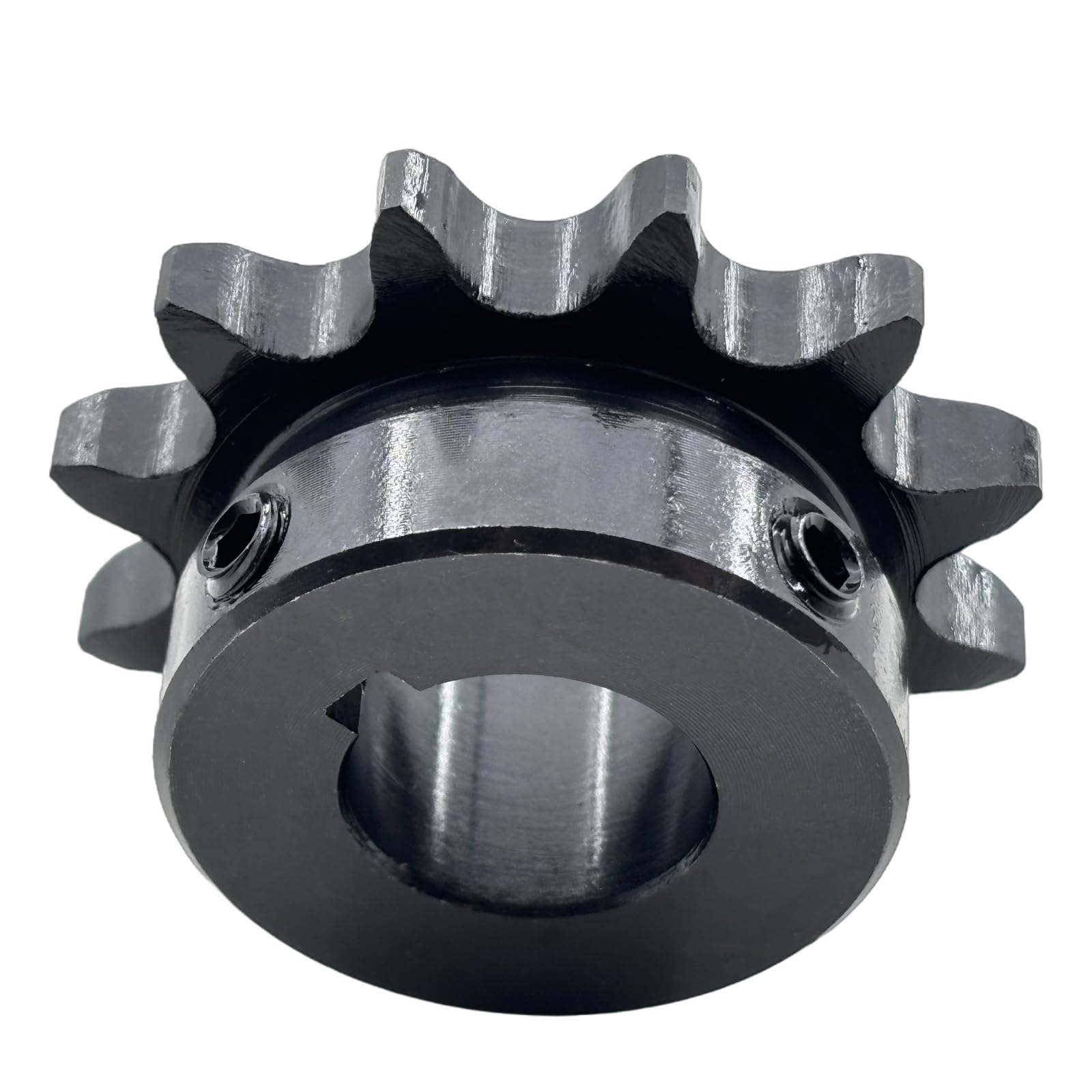 Black Oxide Sprocket For Industrial Use Jeremywell #40 Roller Chain ...