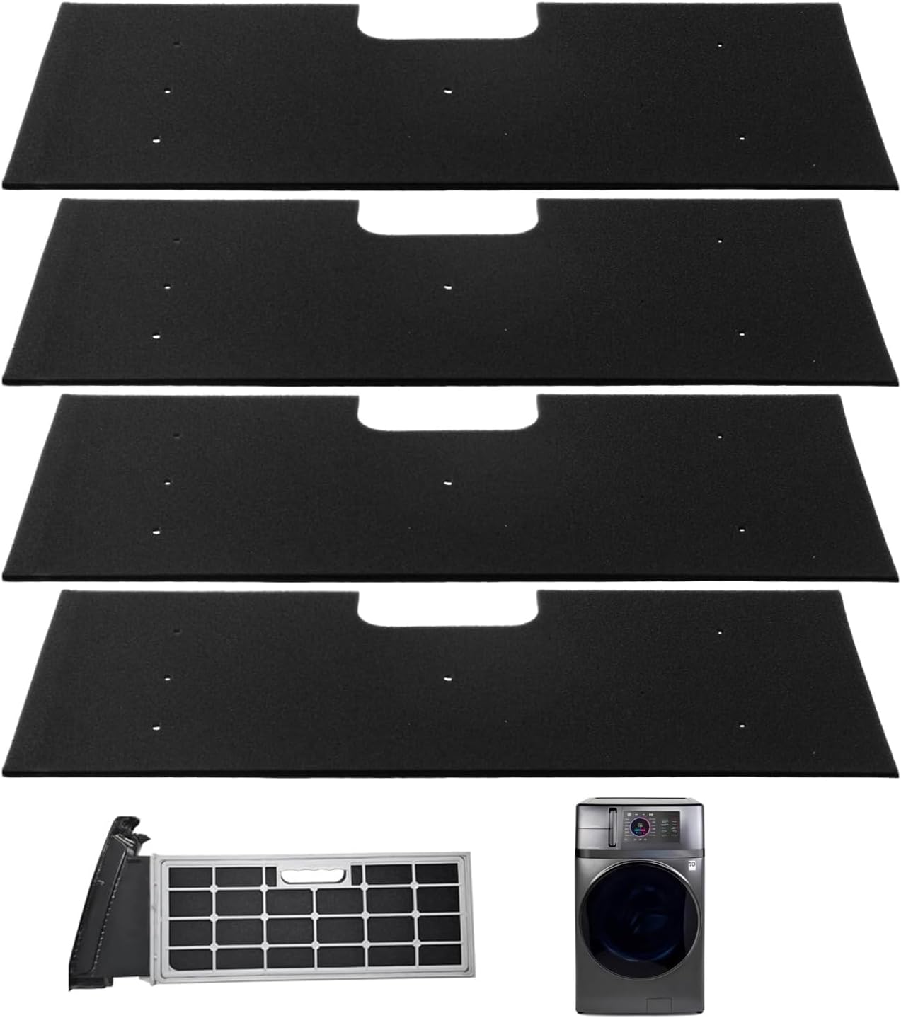 Amazon.com: 4-Pack WH01X35719 Lint Filter - for Ge Washer Dryer Combo ...