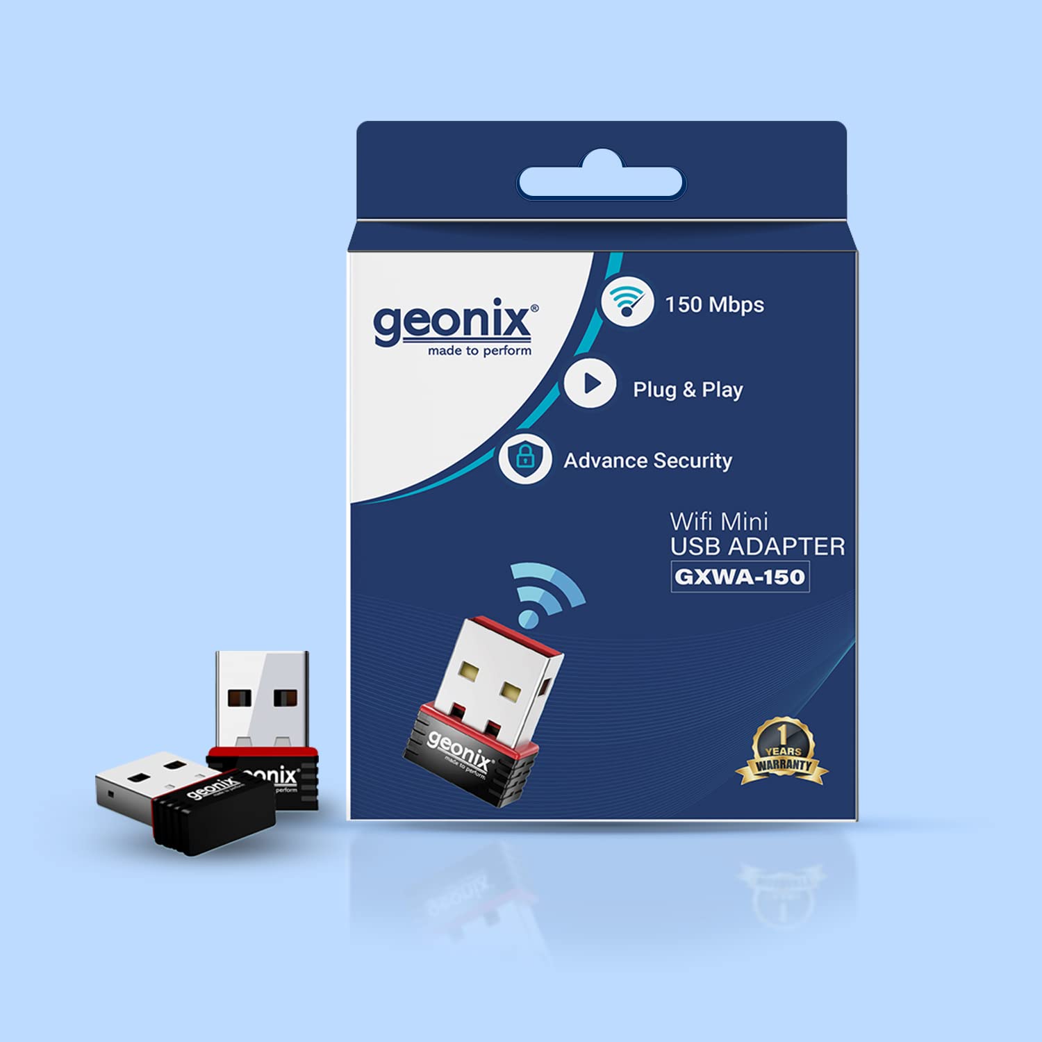 GEONIX USB Wi-Fi Adapter | Speed Upto150Mbps - Buy GEONIX USB Wi-Fi ...