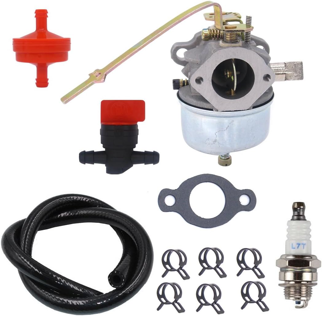 Amazon.com : FT&C Tecumseh Carburetor 631921 fits H25, H30 and H35 ...