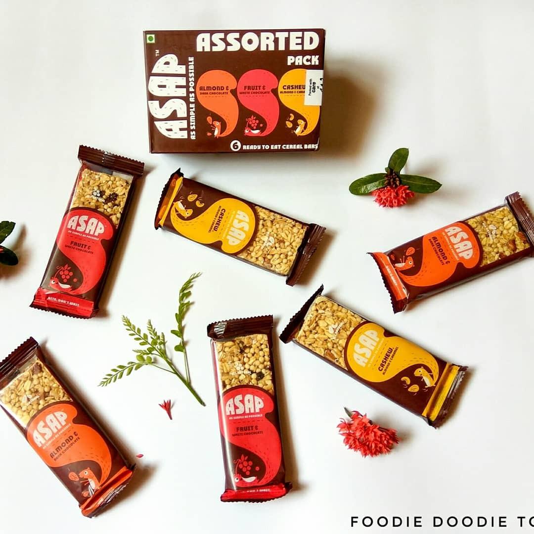 ASAP Healthy Snack Bars / Granola Bars (Cashew Almond and Caramel ...