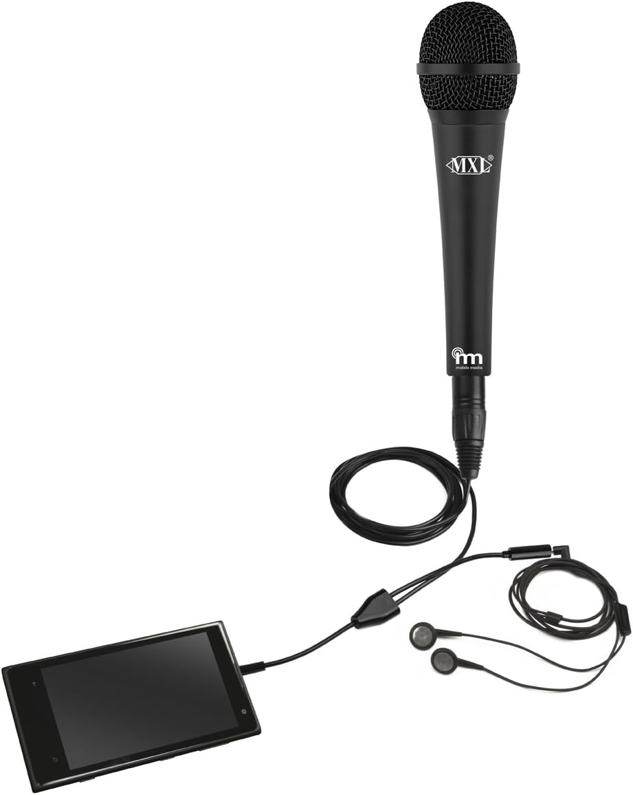 Amazon.com: MXL Mics MM130 Handheld Microphone for Smartphones and ...