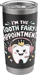 Amazon.com | Dental Receptionist Fairy Dentist Reception Stainless ...