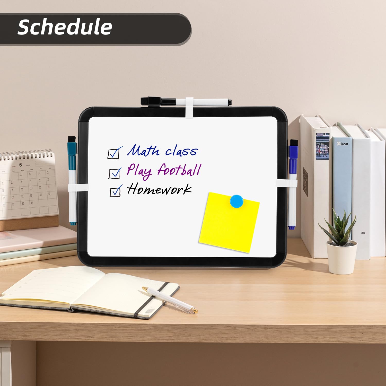 Snapklik.com : VUSIGN Small White Board Dry Erase, 8.5 X 11 Magnetic ...