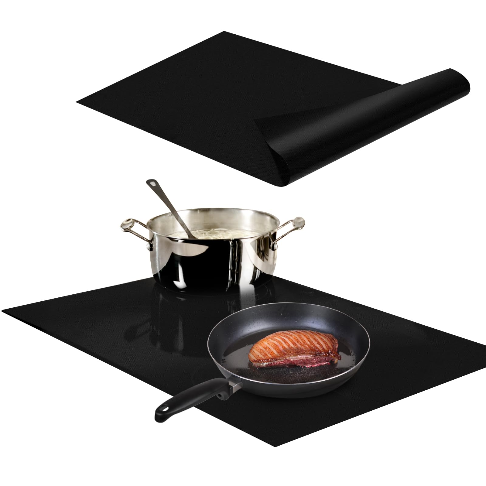 Induction Hob Protector 78 * 52cm, Large Induction Hob Protector Mat ...