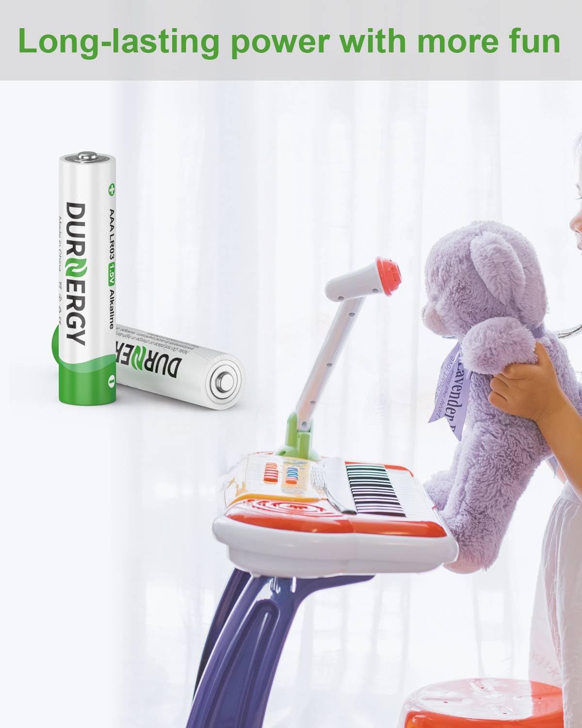 Snapklik.com : DURNERGY AAA Batteries 4 Pack, Rechargeable Triple A ...