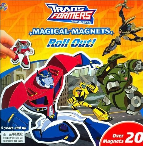 MAGICAL MAGNETS ROLL OUT-TRANSFORMERS ANIMATED (OVER 20 MAGNETS ...