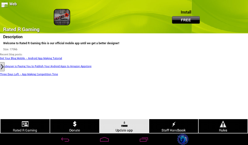 Rated R Gaming:Amazon.com:Appstore for Android