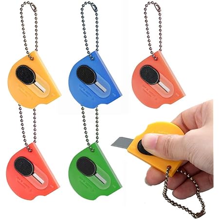 Amazon.com: 6 pack Mini Portable Utility Office Keychain with auto ...