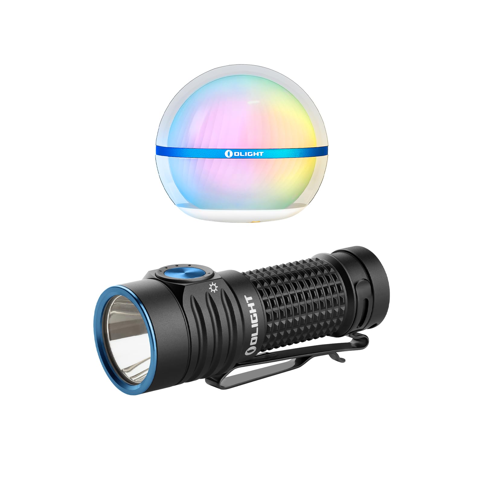 OLIGHT Sphere Smart Night Light, 75 lumens Stepless Dimming Table Lamp ...