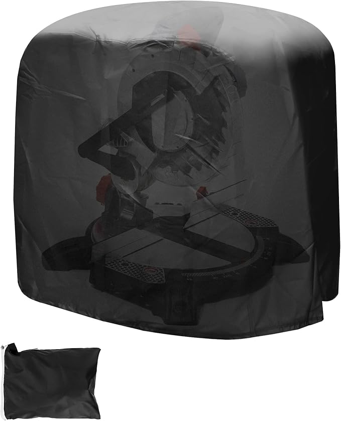 Amazon.com : QWORK Dustproof Miter Saw Cover, 210D Oxford Cloth with ...