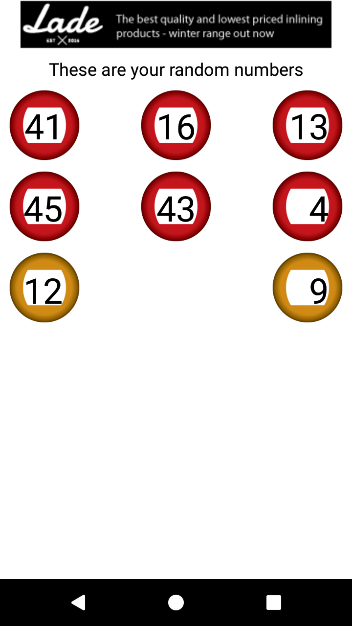 Lottery Number Picker:Amazon.com:Appstore for Android