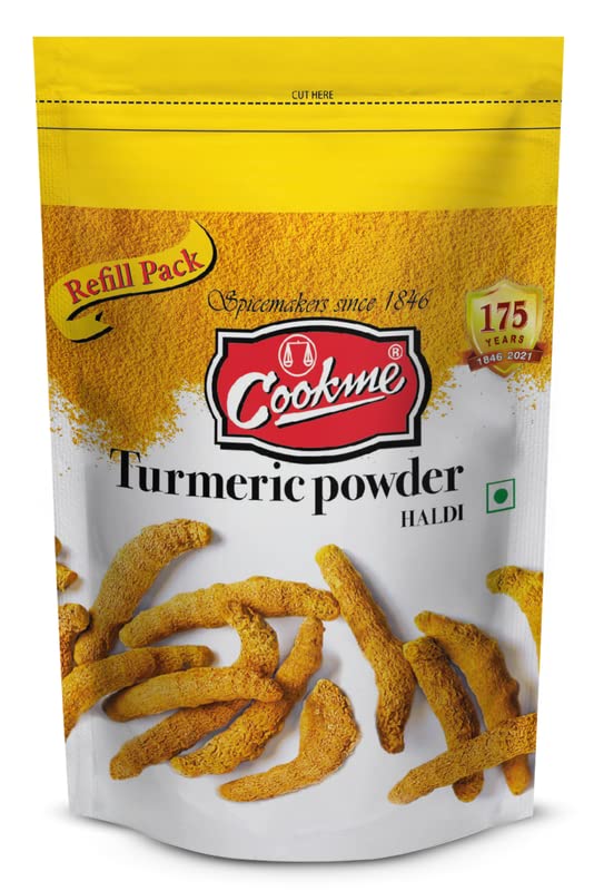 COOKME Turmeric | Haldi Powder 500 Gm Refill Pack : Amazon.in: Grocery ...
