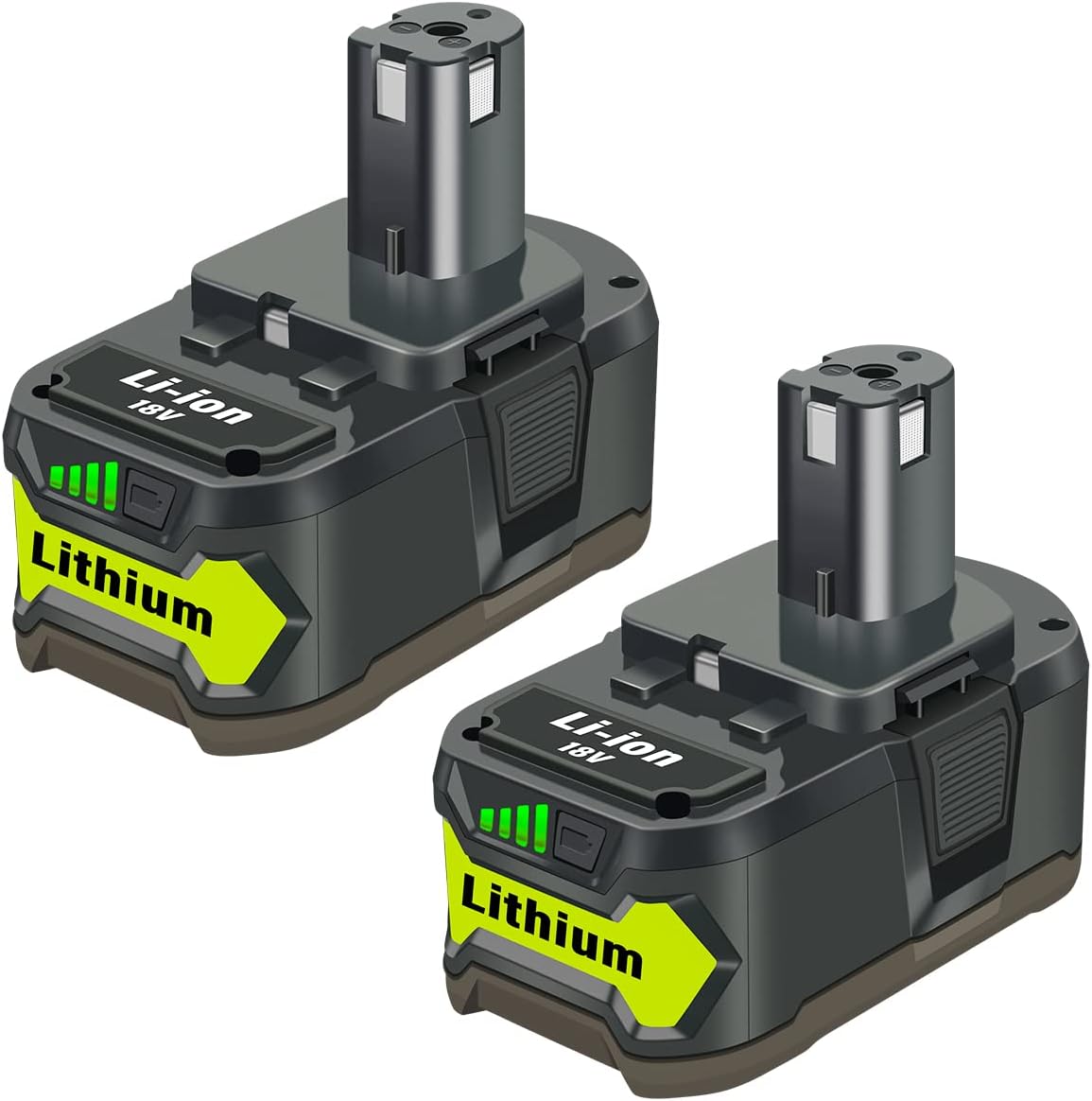 Amazon.com: BATINO 2 Pack 6.0Ah P108 18V Replacement Battery for Ryobi ...