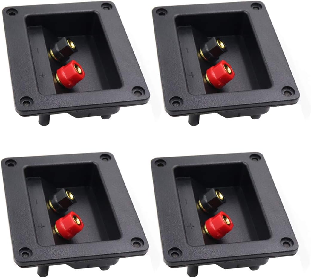 Amazon.com: Recessed Speaker Terminal Banana 5-Way Binding Posts ...