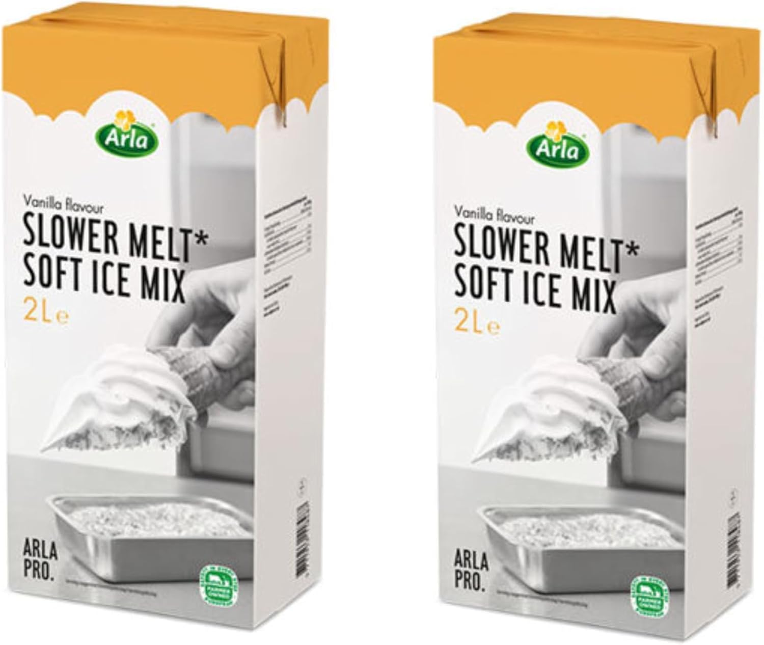 Arla Pro UHT Soft Ice Cream Mix 2x 2L. : Amazon.co.uk: Grocery