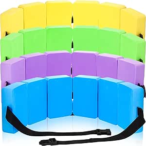 Amazon.com : Blueweenly 4 Pcs Aquatic Swim Belts Swimming Flotation Belts EVA Foam Buoyancy ...